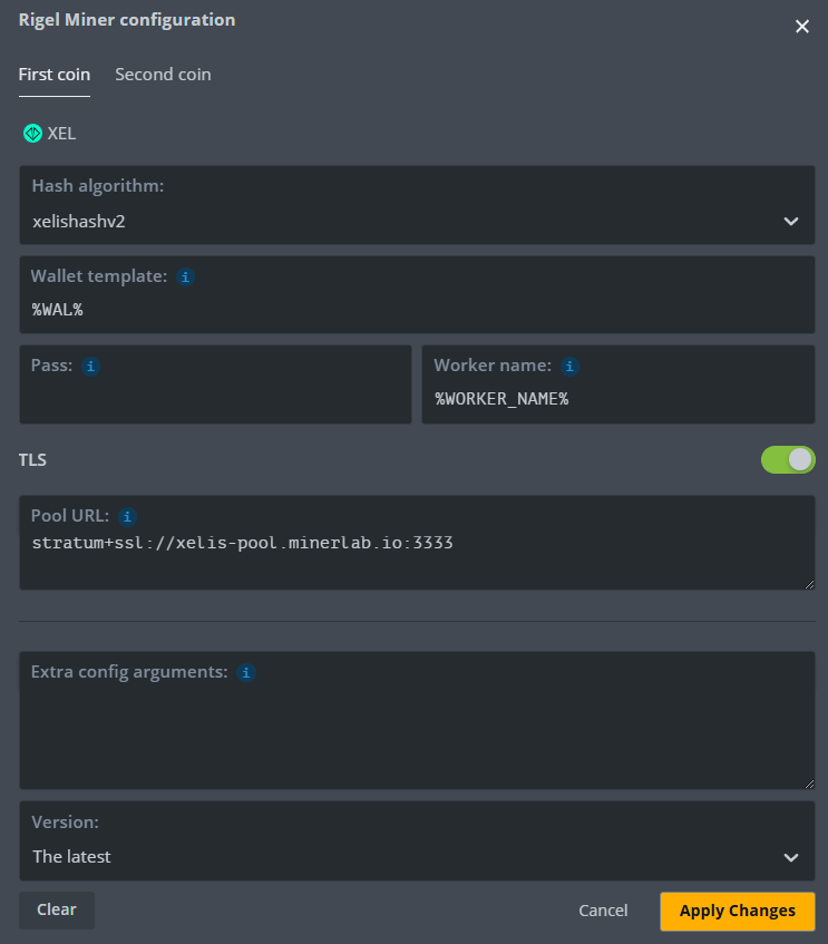 MinerLab - Xelis is a pool managed and operated by minerlab.io, granting users high yields for ...
